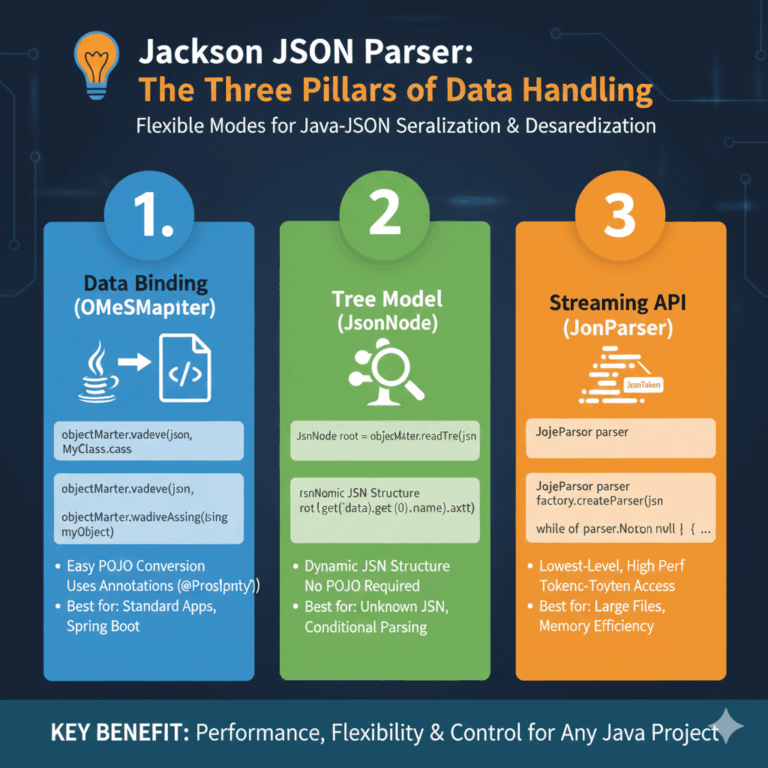 Jackson JSON Parser: A Comprehensive Guide to Parse JSON for Java Developers - json parse